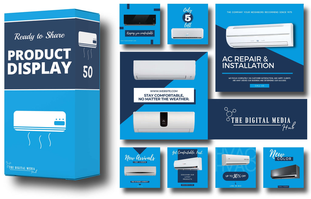 Air Conditioning & Heating | Ready to Share Templates | 100% Editable ...