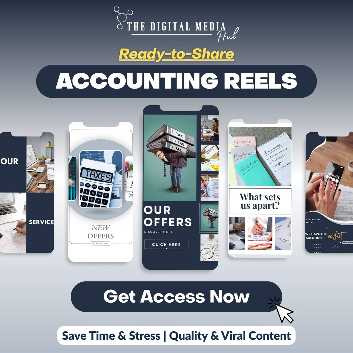 Accounting & Tax Prep Reels | 100+ Ready to Share Reels – The Digital ...