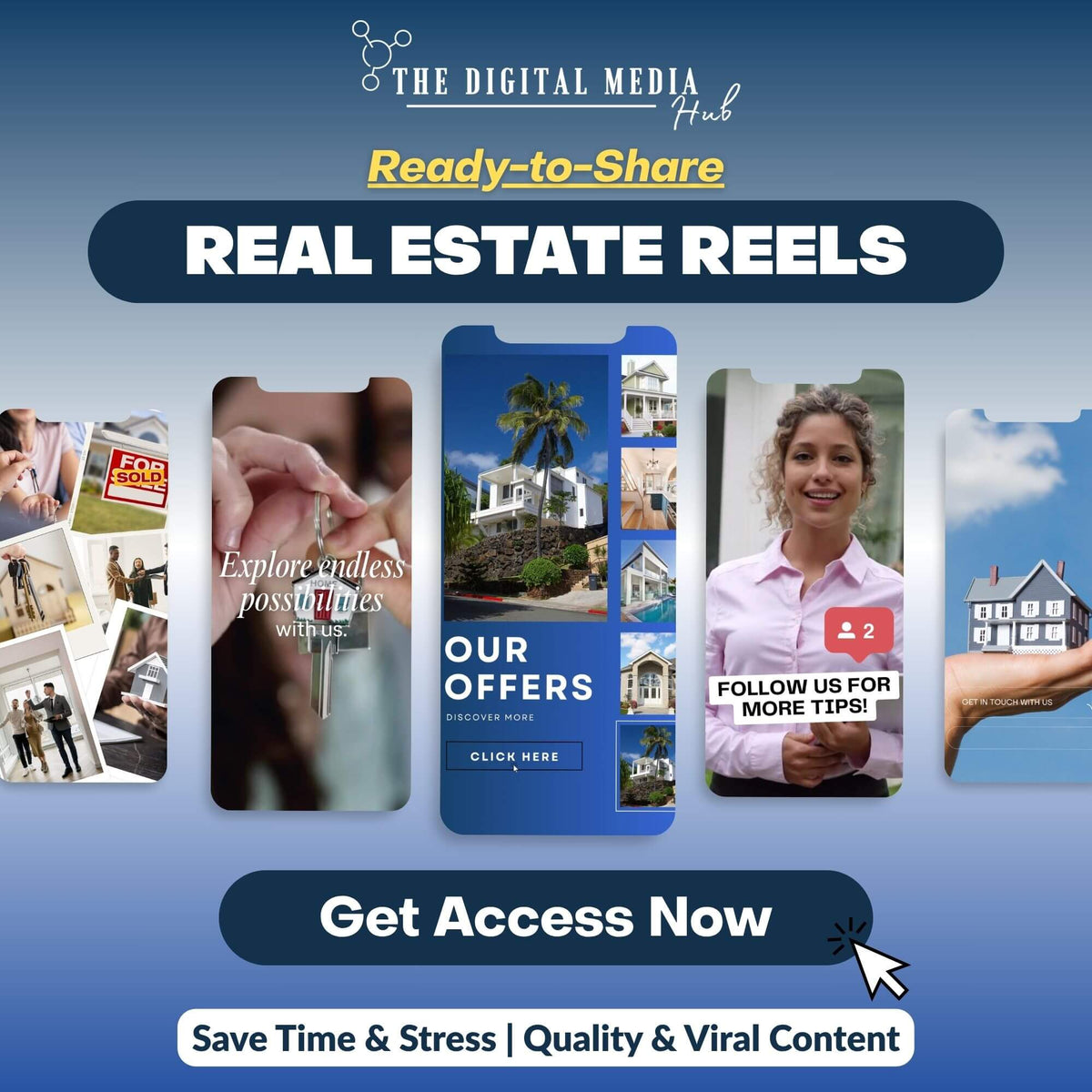 Real Estate Reels | 100+ Ready to Share Reels for Real Estate Agents ...
