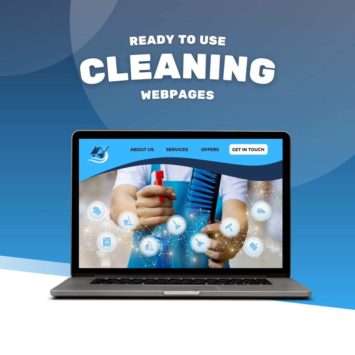 Cleaning Services Webpages | Ready to Use | – The Digital Media Hub