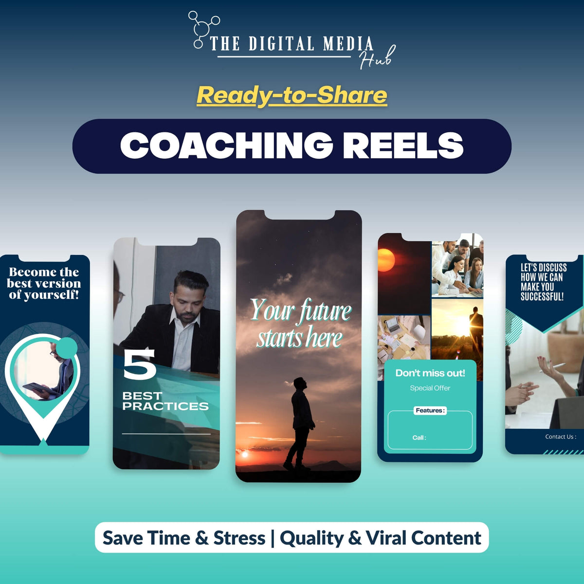 Coaching Reels | 100+ Ready to Share Reels – The Digital Media Hub