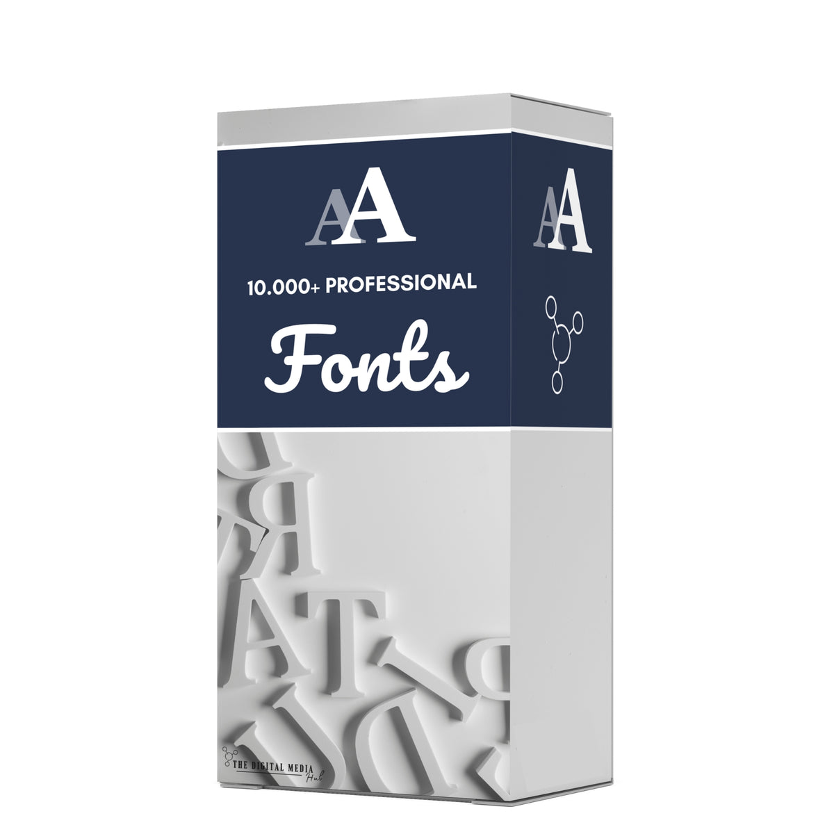 10.000+ Professional Fonts | Ready to Use | 65% OFF – The Digital Media Hub